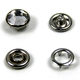 10mm customized 4-part metal cap prong snap button clothes snap buttons ...