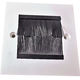Buy Wholesale Taiwan Cable Entry/exit Wall Plate, Single Gang, Black ...