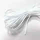 Polyester ear loop elastic band elastic loop round 2.5-2.8mm,flat 5mm ...