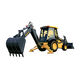 Backhoe loader Changlin Sinomach 630A 1m3 bucket capacity 4wd Loader ...