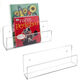 Floating Wall Mounted Acrylic Holder Wall Book Shelves Acrylic Display ...