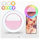 Potable mini RGB selfie lights for Mobile Phones, mini RGB selfie ...