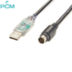 Buy Wholesale China Usb To Rs232 6 Pin Mini Din Plc Programming Cable ...