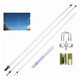 X510 X510M 8.3/11.7dB high gain diamonds antenna fiberglass dual band ...