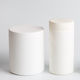 Buy Wholesale China Plastic Jar, White Soft Touch Plastic Canister ...