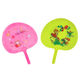 China PP hand fans, made of Eco-friendly PP, customized artworks are ...