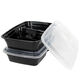 Buy Wholesale China Plastic Food Container Luch Box With Hinged Lids ...