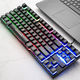 Buy Wholesale China Mix Backlit Wired 87keys Teclado Gamer Keyboard ...