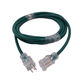 Buy Wholesale China Nema 5-15p Lighted Outdoor Power Extension Cord Set ...