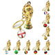 Buy Wholesale China Wholesale 2022 Qatar World Cup Gifts Pvc Keychain ...