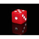 Buy Wholesale China Square D6 Dice,16mm Dice,acrylic Casino Dice, 6 ...