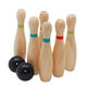 Buy Wholesale China Multi Color Wooden Lawn Bowling Sets With 10 Pins ...