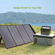 Buy Wholesale China Sunpower 200w 18v Foldable Solar Panel With Usb ...