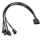 Buy Wholesale China 1pcs 4-pin Molex To 3-pin Fan Power Cable Adapter ...