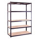 Buy Wholesale China Oem 5 Levels Boltless Black Shelving, Storage Metal ...