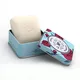 Buy Wholesale China Floral Print Bath Soap Gift Tin Storage Box Square ...