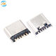 Buy Wholesale China Type-c 6pin Female Base Vertical Dip Foot Connector L6.8 High Frequency ...