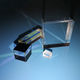 China Optical BK7 Fused Silica Cuboid Glass Cube Solar Prism Tapered ...