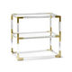 China Customize acrylic tier racks bedside table book shelf display ...