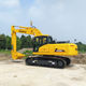 China Shantui SE210-9 Hydraulic Pump Crawler Excavator With Thumb Bucket on Global Sources ...