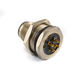 Buy Wholesale China Circular Waterproof M12 Male Female 3 4 5 8 12 Pin ...
