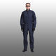 Inherently flame resistant flight suits Navy blue flight coverall ...