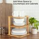 Buy Wholesale China Bamboo Kitchen Racks,bathroom Caddy,bamboo Corner ...