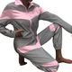 Buy Wholesale China Women 2 Piece Tracksuit Outfits Reflector Stripe ...
