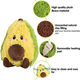 Buy Wholesale China Microwavable Heat Pad Avocado Plush Toy Hot Therapy ...