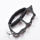 Buy Wholesale China Four Fingers Hard Alloy Black Knuckles Dust Buckle ...
