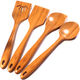 Buy Wholesale China Bamboo Kitchenware Slotted Turner And Spoon, 5 ...