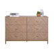 Buy Wholesale China Modern Nordic Style Wood Chest With 6 Drawers Side ...