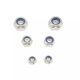 Buy Wholesale China Lock Nuts Din985 Staniless Steel A2 M6/m8/m10/m12 Thread Nylon Lock Nut ...