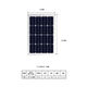 Buy Wholesale China All Black Solar Panels Mono Half Cell 180w ...