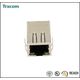 Buy Wholesale China Modular Rj45 Connector Jack With Magnetic Single ...