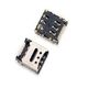 Buy Wholesale China Mup-c7802 Nano Sim Card Connector 6 Pin Switch Smt Hinged Type H=1.40mm ...
