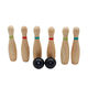 Buy Wholesale China Multi Color Wooden Lawn Bowling Sets With 10 Pins ...