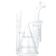 Buy Wholesale China Oem Pyramid Clear Glass Bong Recycler Oil Dab Rig ...