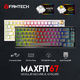 Buy Wholesale China Fantech Mechanical Keyboard Mk858 Maxfit 67 Frost ...