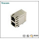 Buy Wholesale China Rj45 Modular Connector Jacks With Magnetic 2port ...