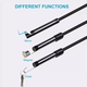 Buy Wholesale China Y102 7mm 1m Hard Cable 3 In 1 Driver Endoscopic ...