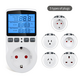 Buy Wholesale China Digital Temperature Controller Multi-function Thermostat Outlet With Timer ...