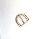 Buy Wholesale China 40mm Fashion Light Gold Plated Semicircle Shape ...