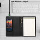 Buy Wholesale China Custom Hardcover A5 Power Bank Wireless Charger ...